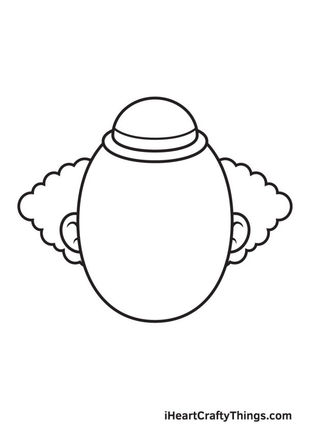Clown Drawing - How To Draw A Clown Step By Step