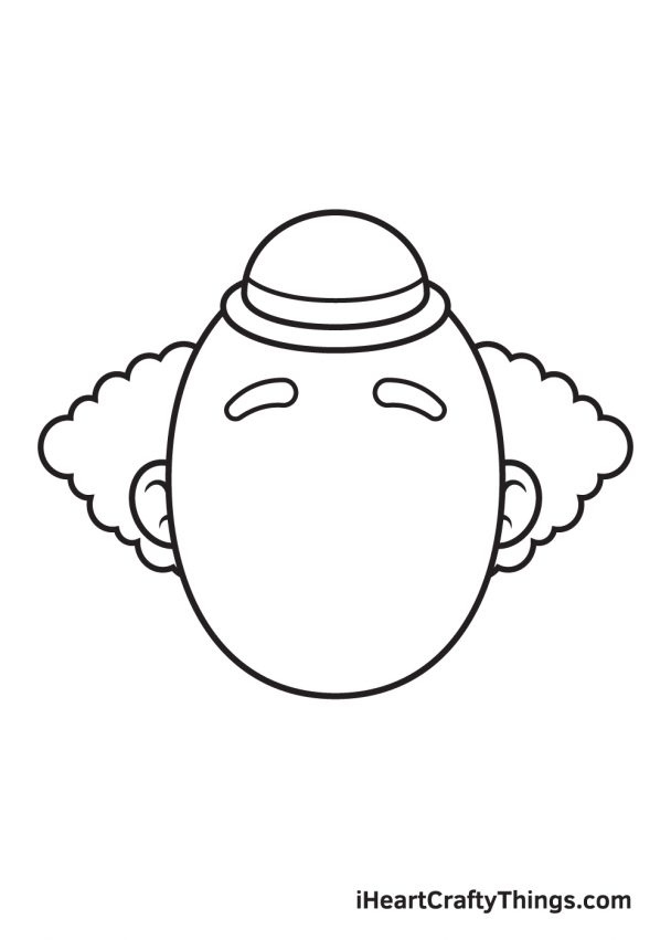 Clown Drawing - How To Draw A Clown Step By Step