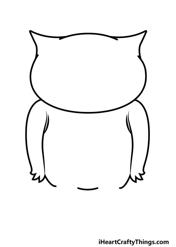 Owl Drawing - How To Draw An Owl Step By Step!