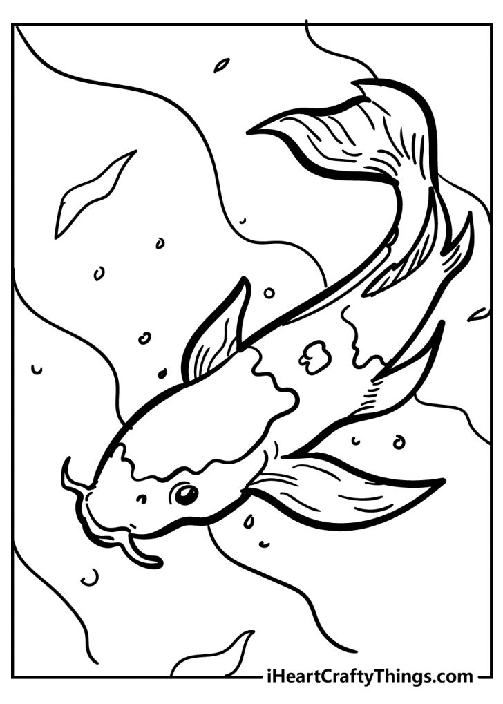 35 Fish Coloring Pages (100% Free Printables)