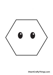 Hexagon Drawing - How To Draw A Hexagon Step By Step