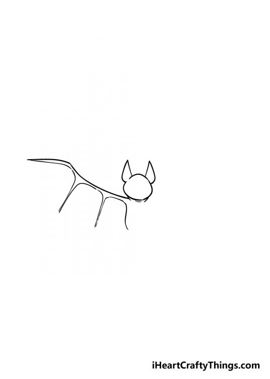 Bat Drawing - How To Draw A Bat Step By Step!