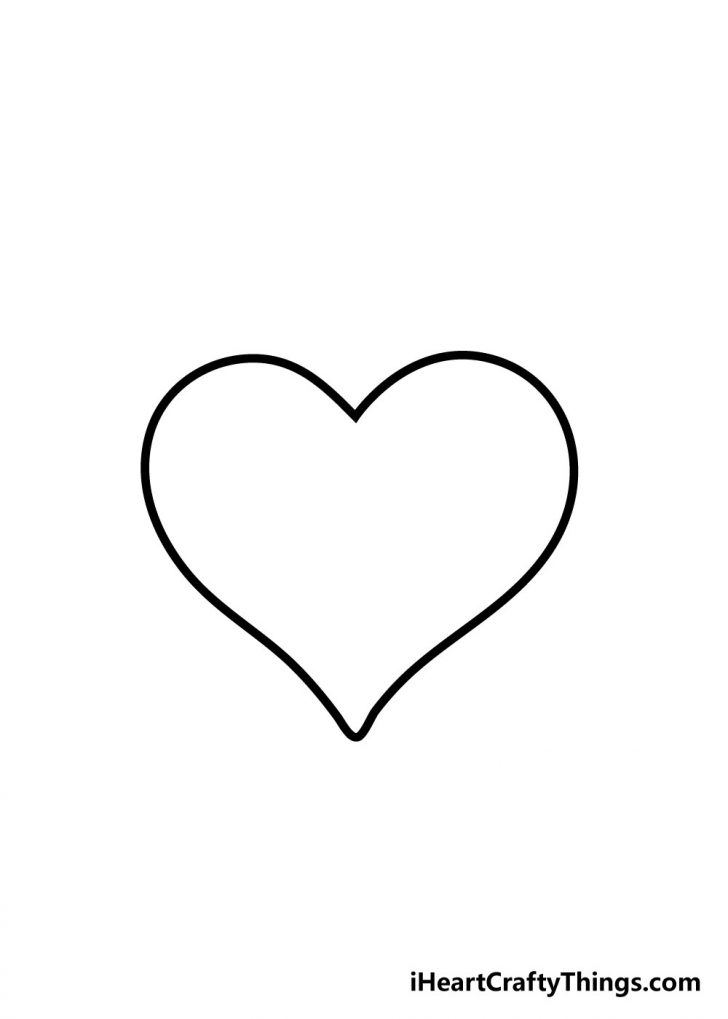 Heart Drawing How To Draw A Heart Step By Step 