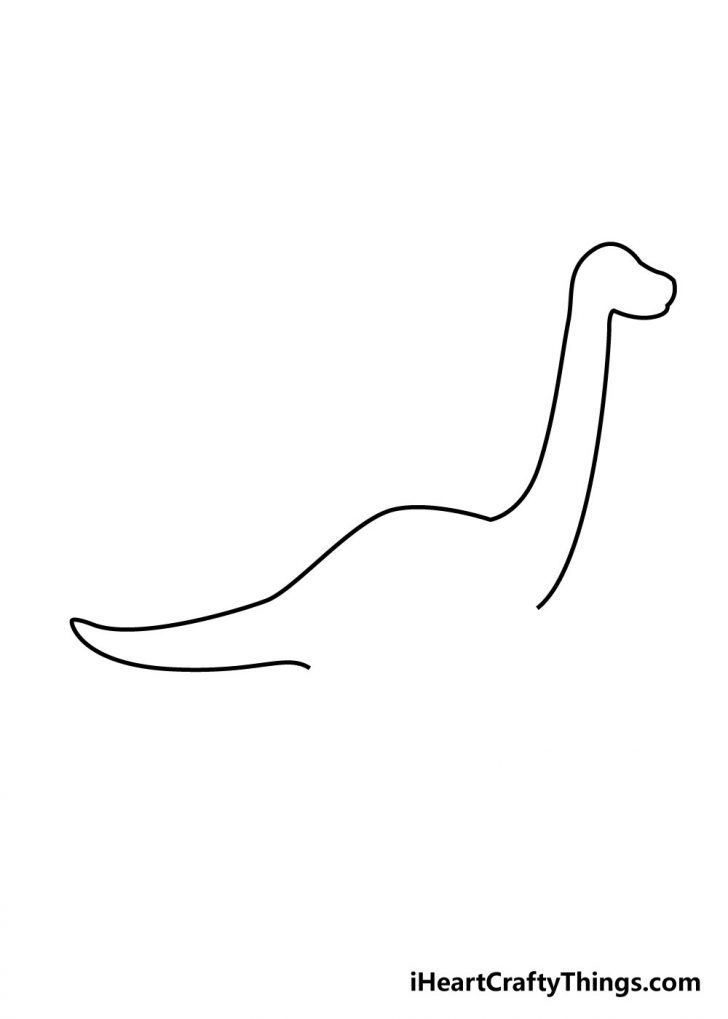 Dinosaur Drawing - How To Draw A Dinosaur Step By Step!