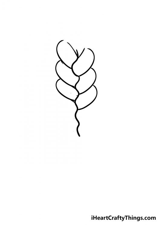 Braid Drawing - How To Draw A Braid Step By Step!