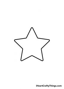Star Drawing - How To Draw A Star Step By Step!
