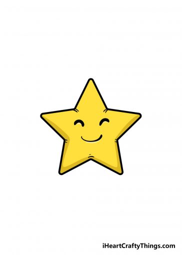 Star Drawing - How To Draw A Star Step By Step!