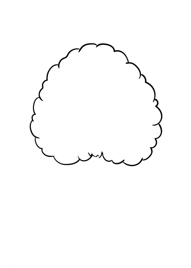 How to Draw a Side Tree Sttep by Step - Graziano Foxys1977
