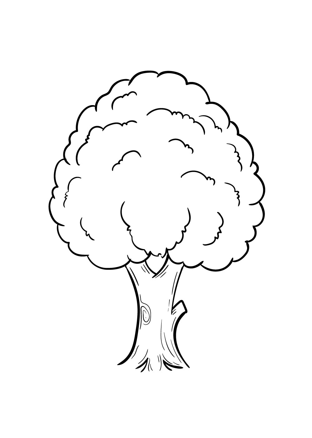 Tree Drawing How To Draw A Tree Step By Step 2023 