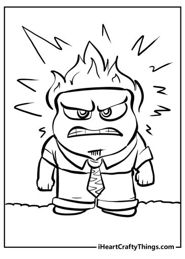 Inside Out Coloring Pages (100% Free Printables)