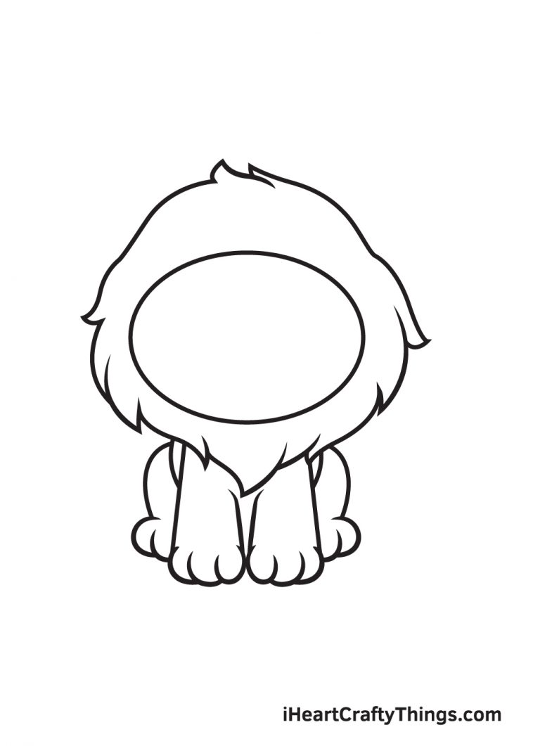Lion Drawing - How To Draw A Lion Step By Step