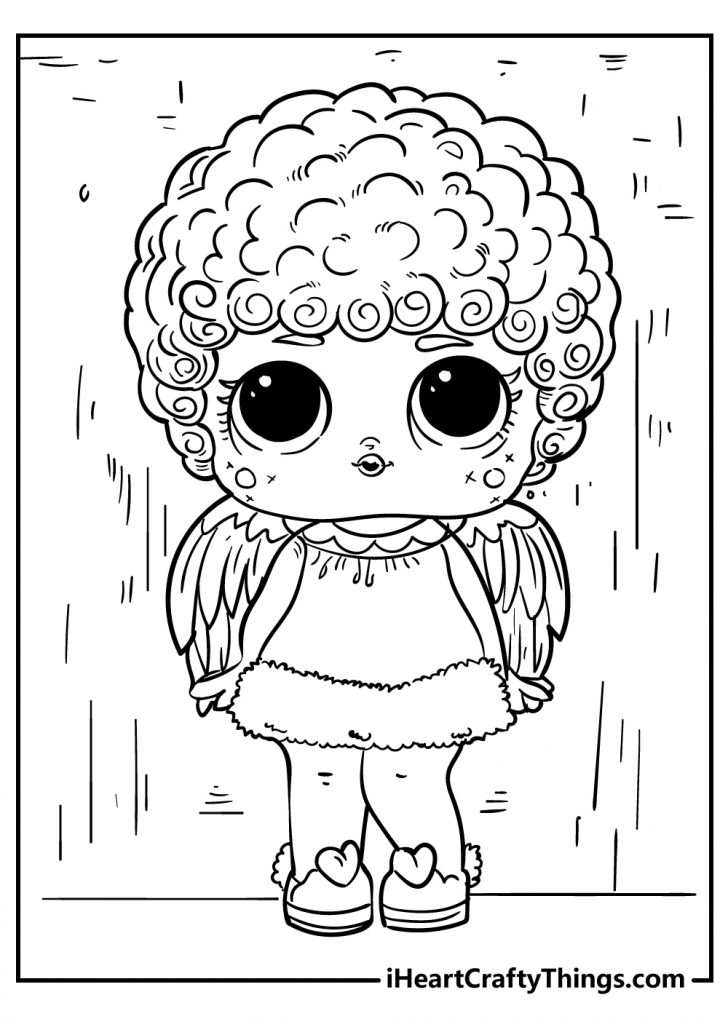 50 L.O.L. Surprise! Doll Coloring Pages (Free Printables)