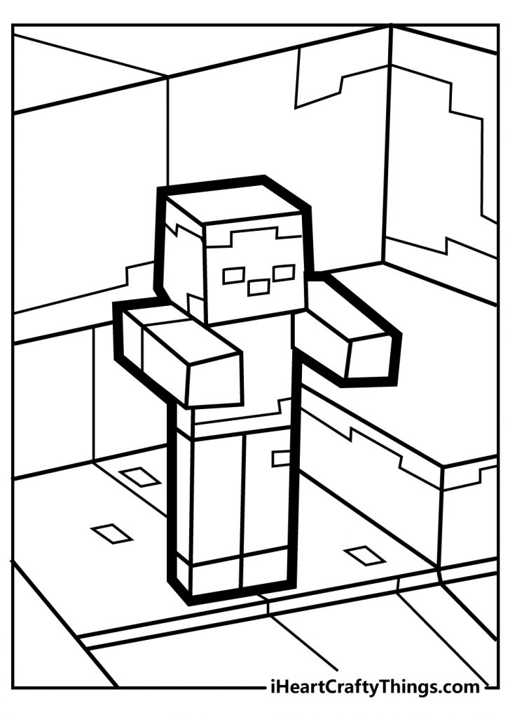 Minecraft Coloring Pages 100 Free Printables Minecraft Coloring Pages 100 Free Printables