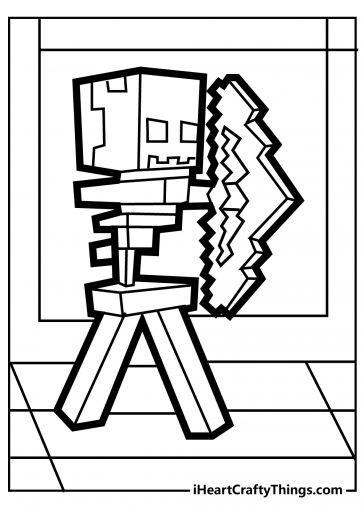 55 Minecraft Coloring Pages For Kids (100% Free Printables)
