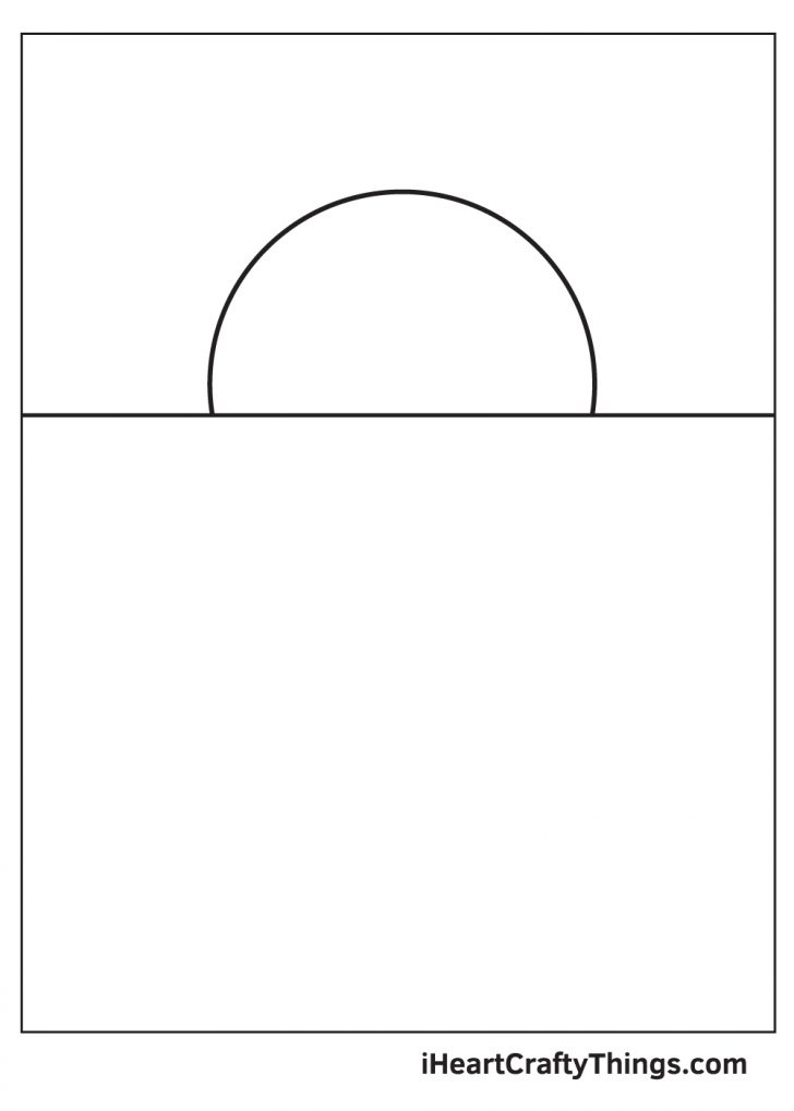 Ocean Drawing - How To Draw An Ocean Step By Step