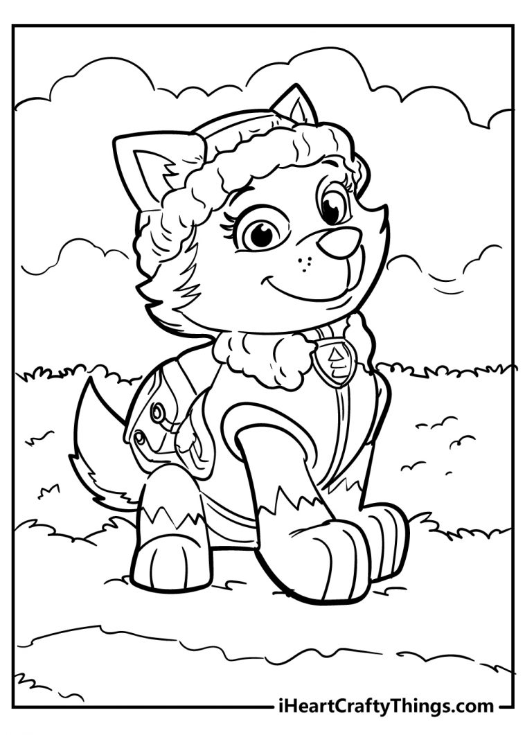 Paw Patrol Coloring Pages (Updated 2021)