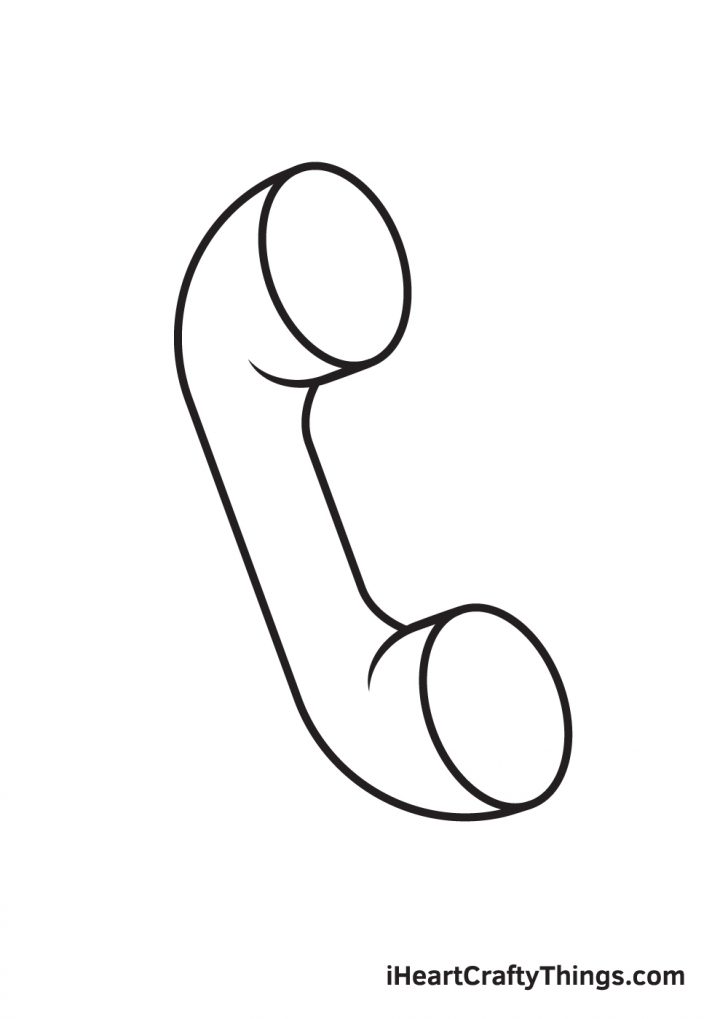 Phone Drawing - How To Draw A Phone Step By Step