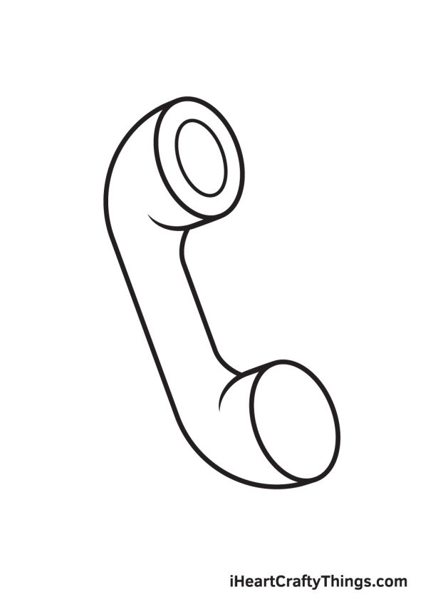 Phone Drawing - How To Draw A Phone Step By Step