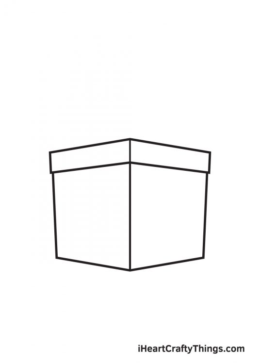 Present Drawing - How To Draw A Present Step By Step