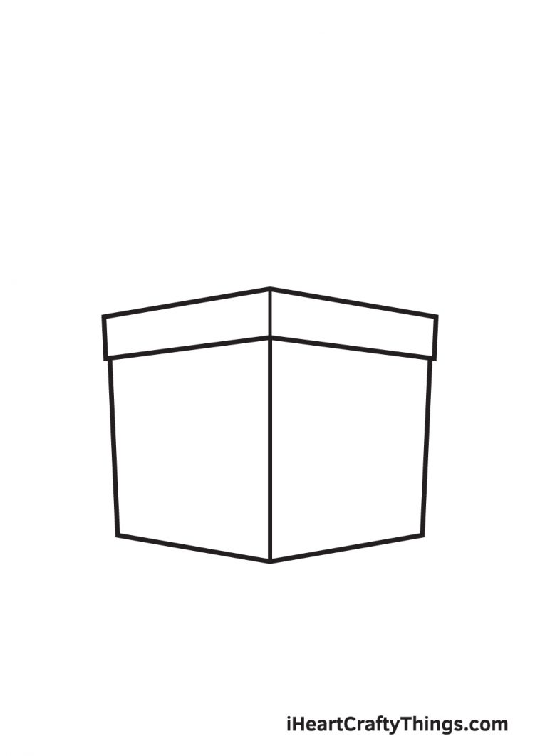 Present Drawing - How To Draw A Present Step By Step