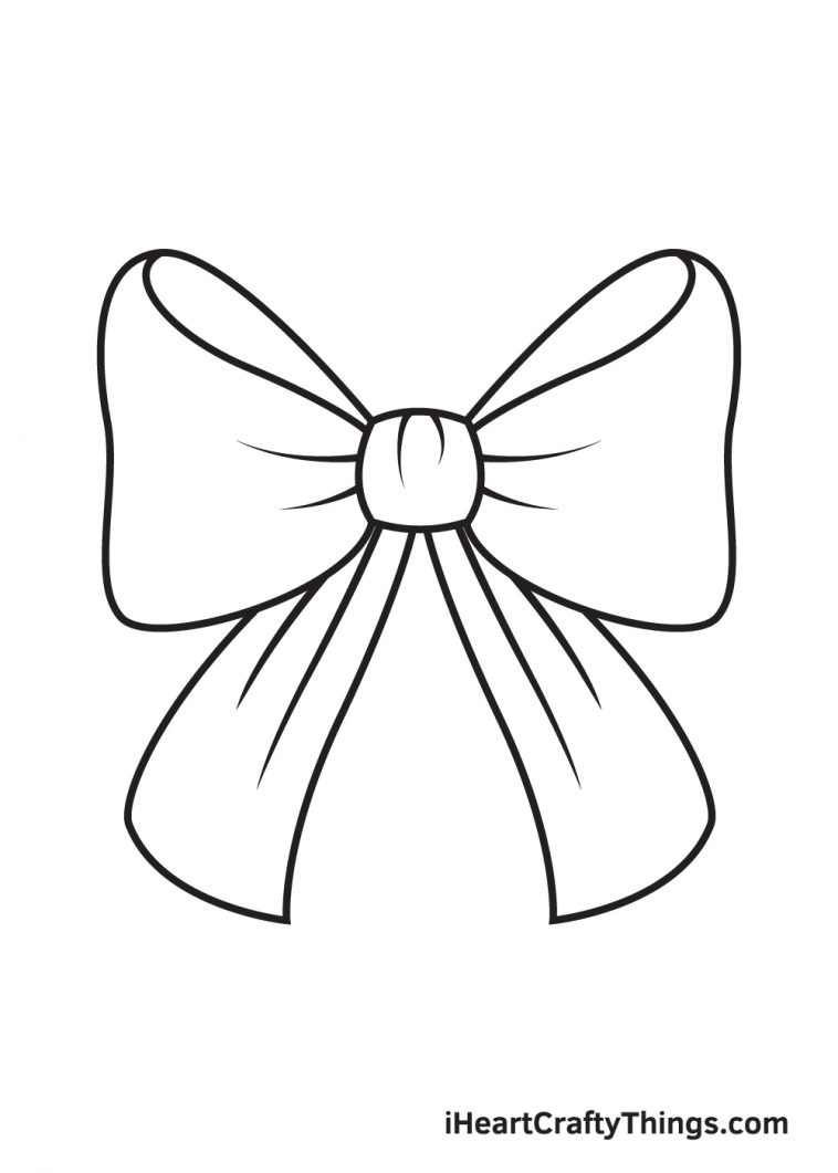 Ribbon Drawing - How To Draw A Ribbon Step By Step