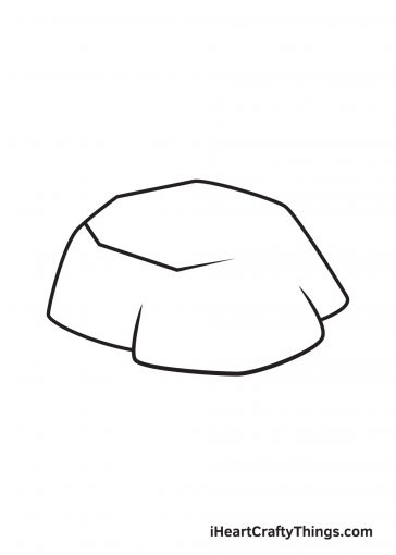 Rock Drawing - How To Draw A Rock Step By Step