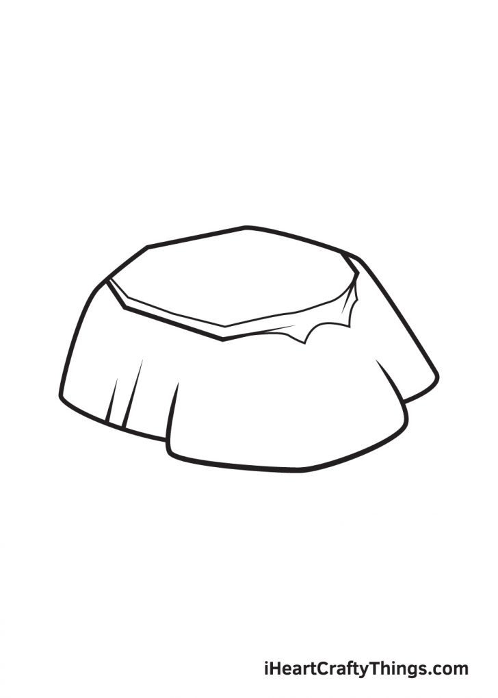 Rock Drawing - How To Draw A Rock Step By Step