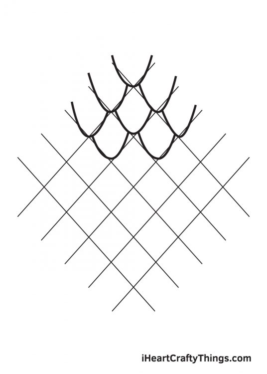 Scales Drawing - How To Draw Scales Step By Step