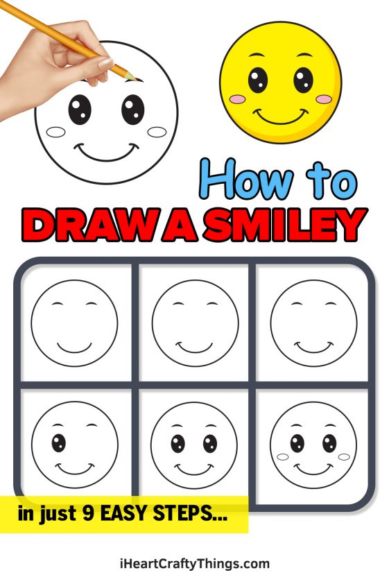 Smile Drawing - How To Draw A Smile Step By Step