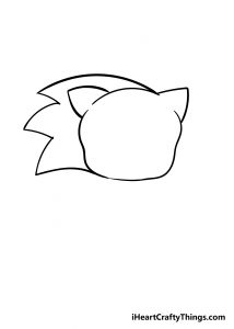Sonic Drawing - How To Draw Sonic Step By Step