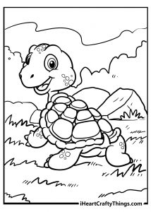 31 Turtle Coloring Pages (100% Free Printables)