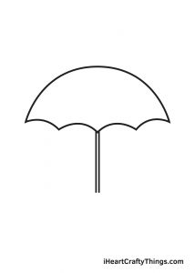 Umbrella Drawing - How To Draw An Umbrella Step By Step