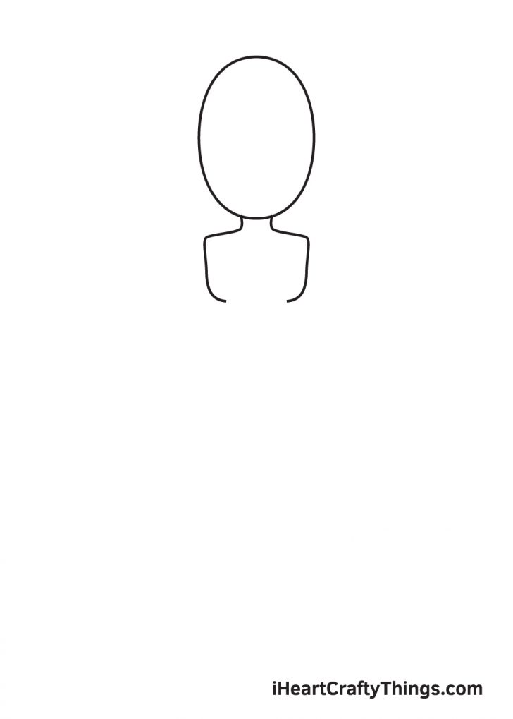 Woman Drawing - How To Draw A Woman Step By Step