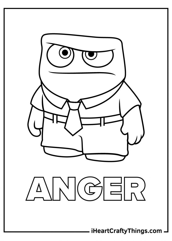 25 Inside Out Coloring Pages (100% Free Printables)