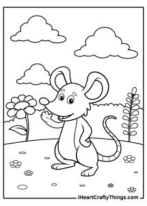 15 Mouse Coloring Pages (100% Free Printables)