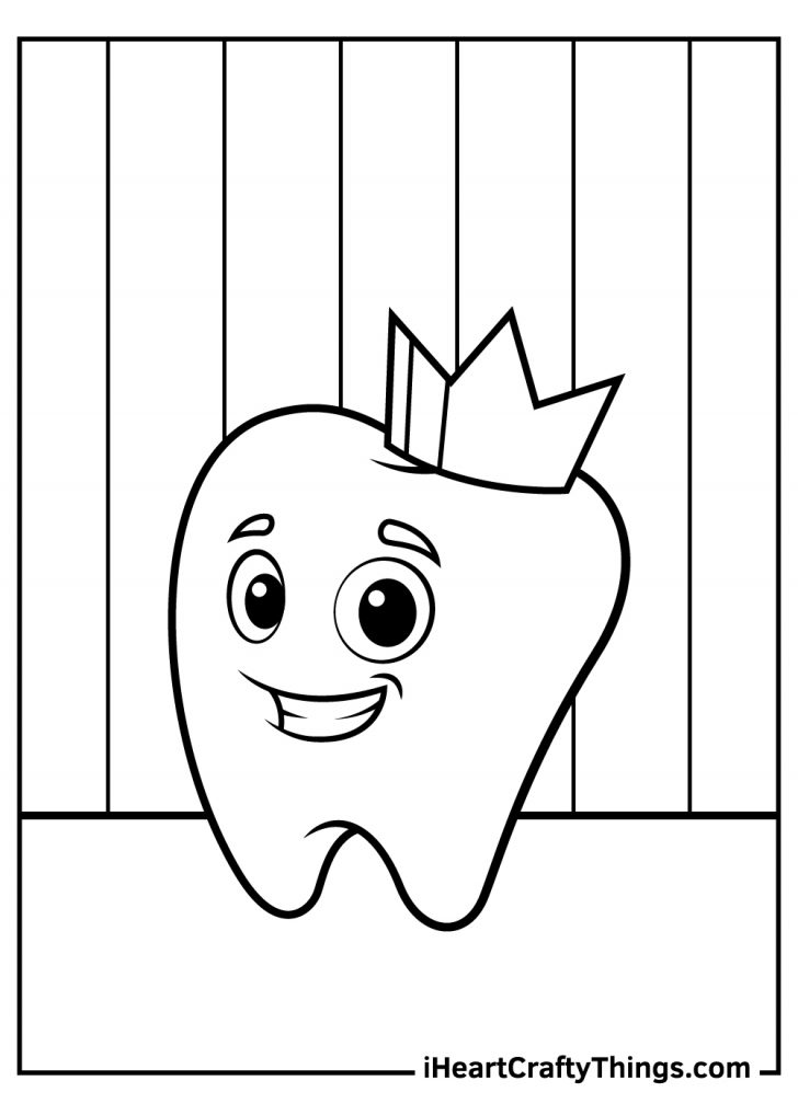 15 Tooth Coloring Pages (100% Free Printables)