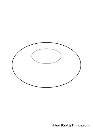 Donut Drawing - How To Draw A Donut Step By Step