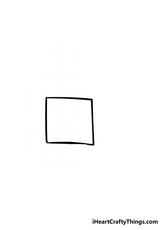 Box Drawing - How To Draw A Box Step By Step