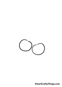 Cherry Drawing - How To Draw A Cherry Step By Step