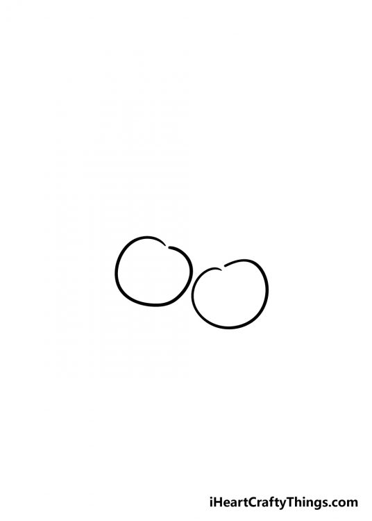 Cherry Drawing - How To Draw A Cherry Step By Step