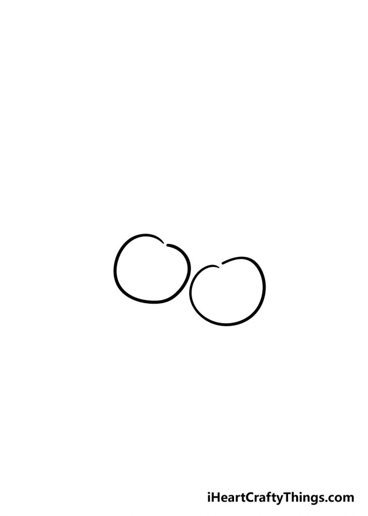 Cherry Drawing - How To Draw A Cherry Step By Step