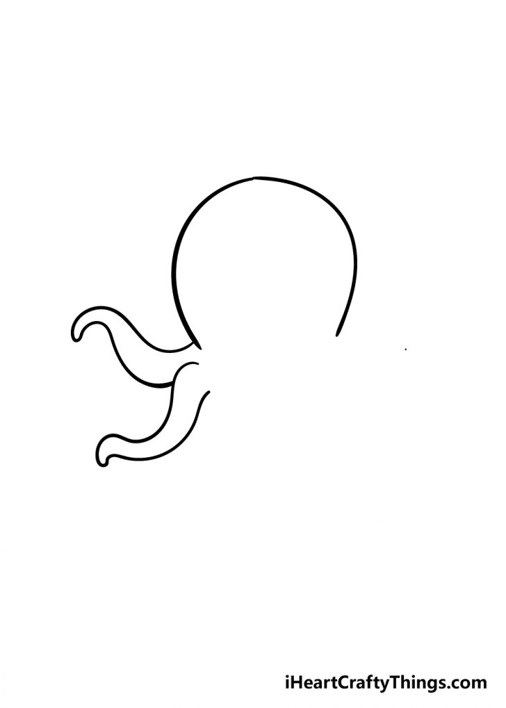 Octopus Drawing - How To Draw An Octopus Step By Step