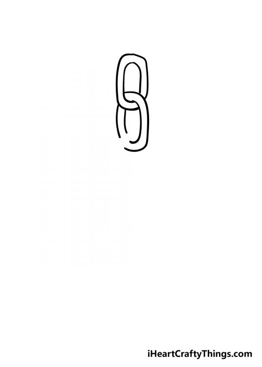 Chains Drawing - How To Draw Chains Step By Step