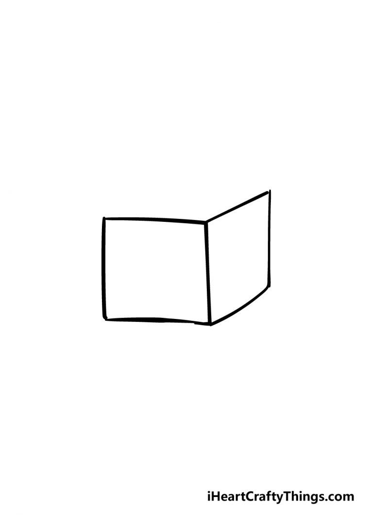 Box Drawing - How To Draw A Box Step By Step