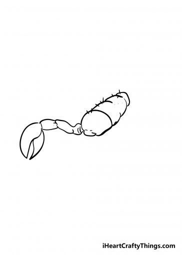 Scorpion Drawing - How To Draw A Scorpion Step By Step