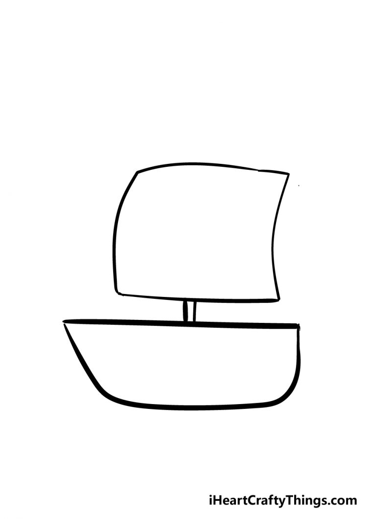Boat Drawing - How To Draw A Boat Step By Step