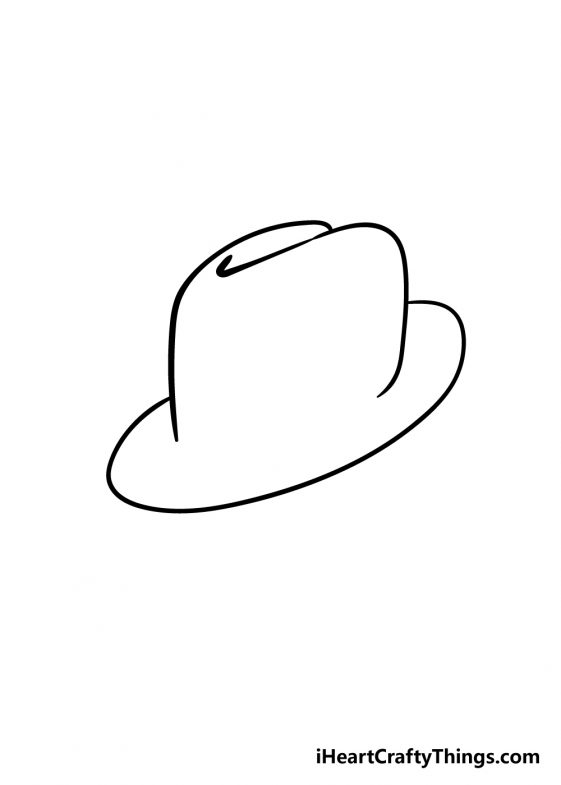 Hat Drawing - How To Draw A Hat Step By Step