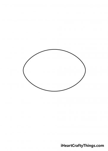 Easy Football Drawing - How To Draw A Football Step By Step