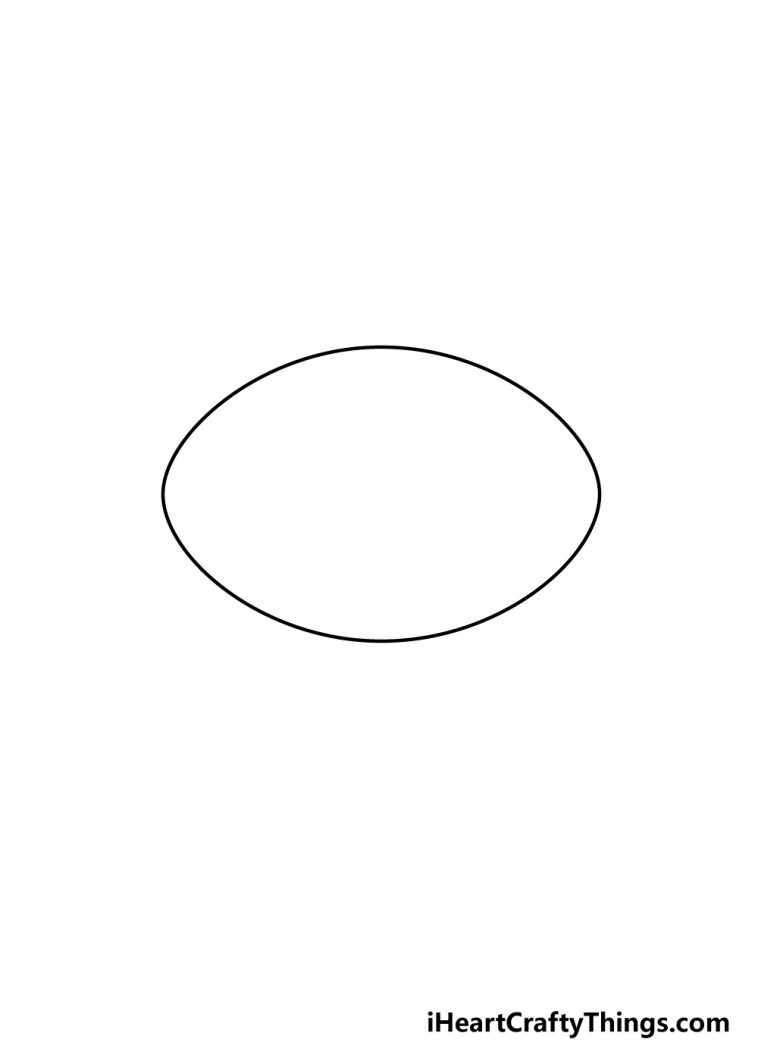 Easy Football Drawing - How To Draw A Football Step By Step