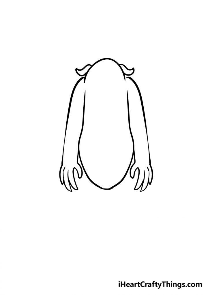 Monster Drawing - How To Draw A Monster Step By Step